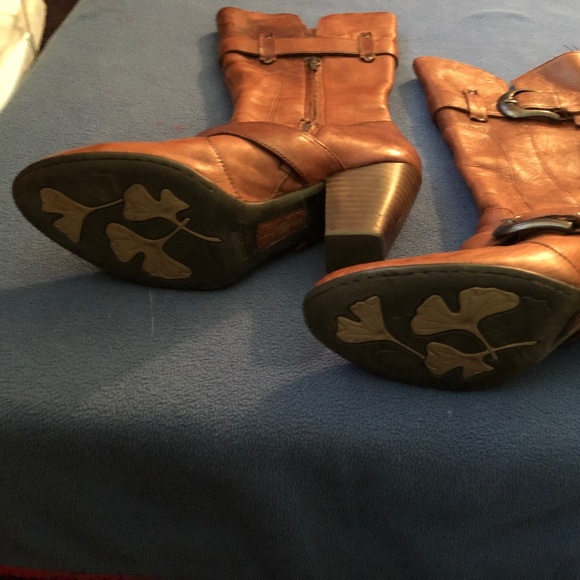 Born | Shoes | Born Boots With Buckle Accent In Brown | Poshmark